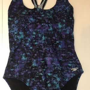 Speedo | Swim | Speedo One Piece Pattern Racer Back Size | Poshmark
